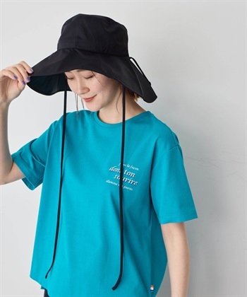 【Wpc.】接触冷感つば広ハット【UVカット率100％ 遮光率100％ UPF50＋ 紫外線対策 洗濯機OK】 JOIN PARK｜クロスプラス公式通販サイト